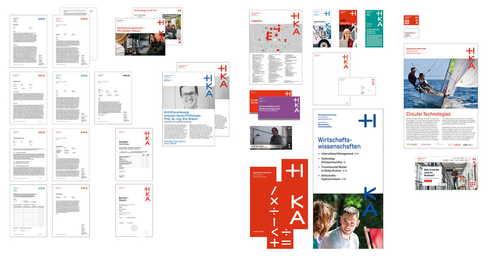 Die HKA - Die Hochschule Karlsruhe : Neues Corporate Design der HKA