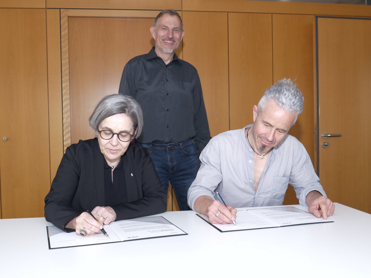 Die HKA - Die Hochschule Karlsruhe : Neue Dienstvereinbarung zu IT-Systemen unterzeichnet