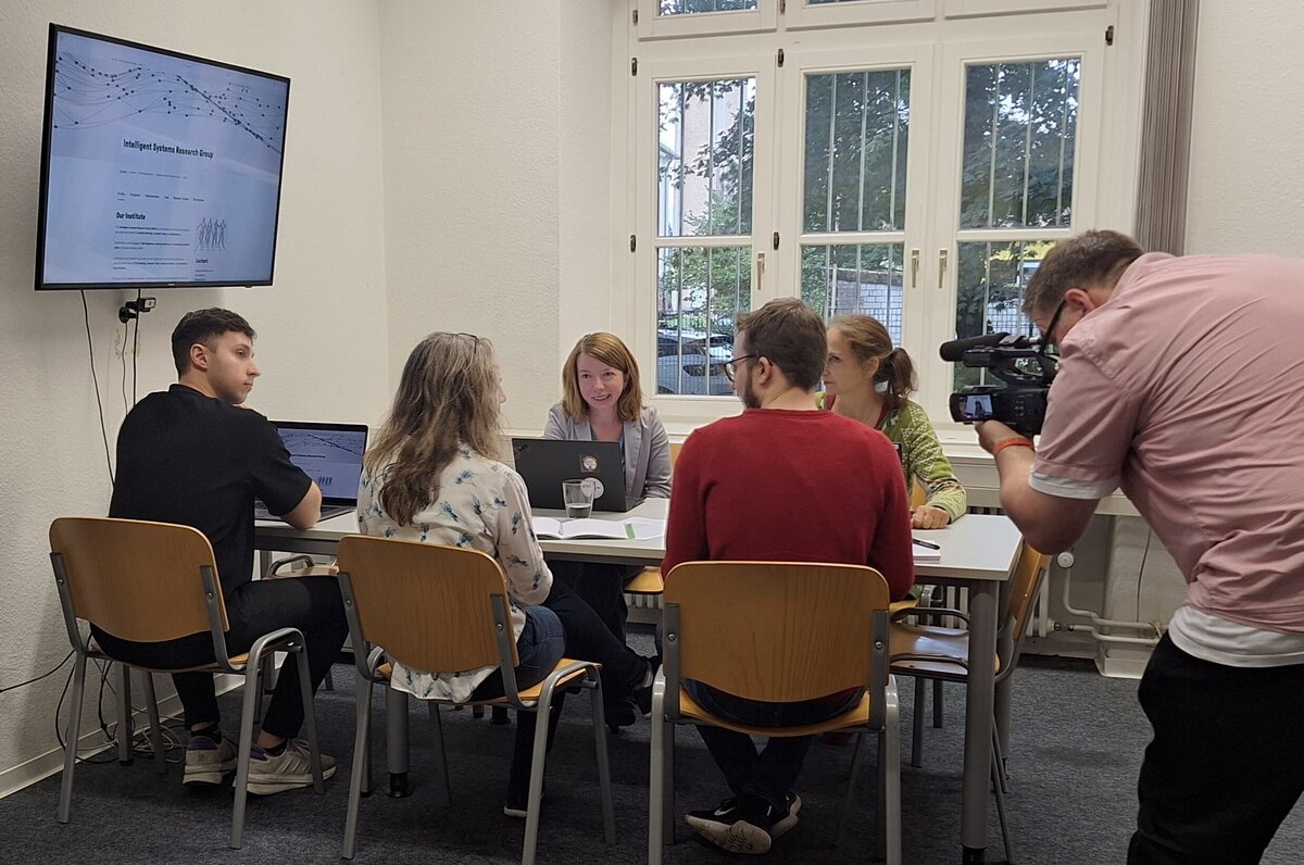 Die HKA - Die Hochschule Karlsruhe : Video Shoot at the ISRG