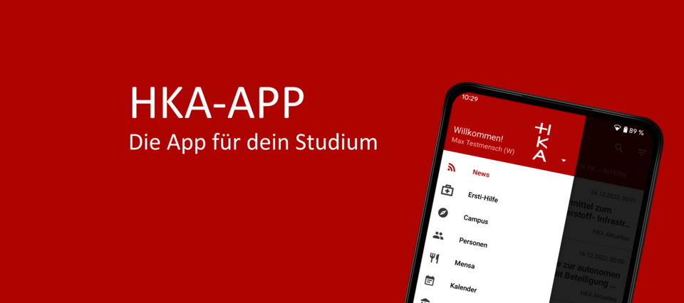 Die HKA - Die Hochschule Karlsruhe : HKA-APP